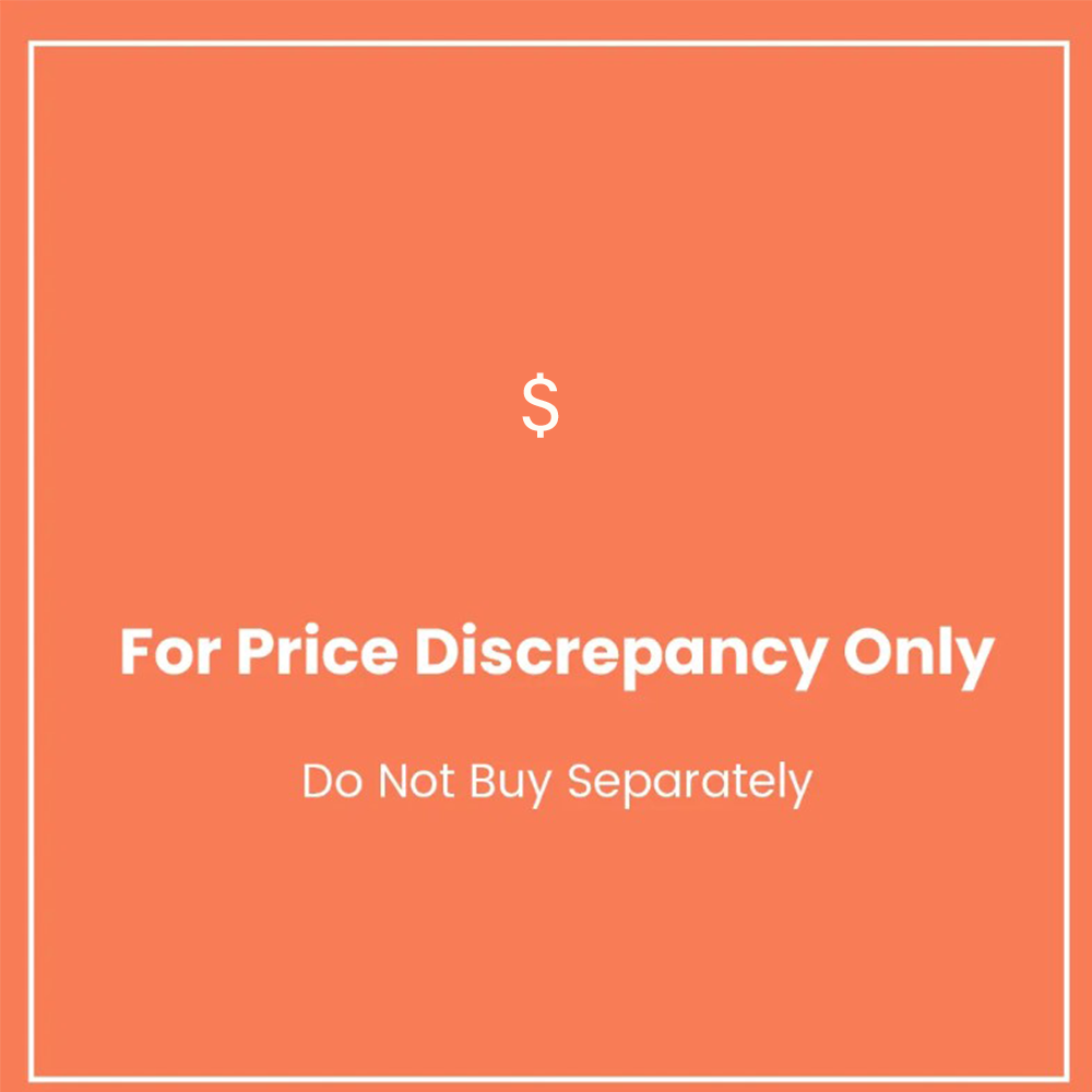 For Price Discrepancy, Only Not Buy Separately | Povison