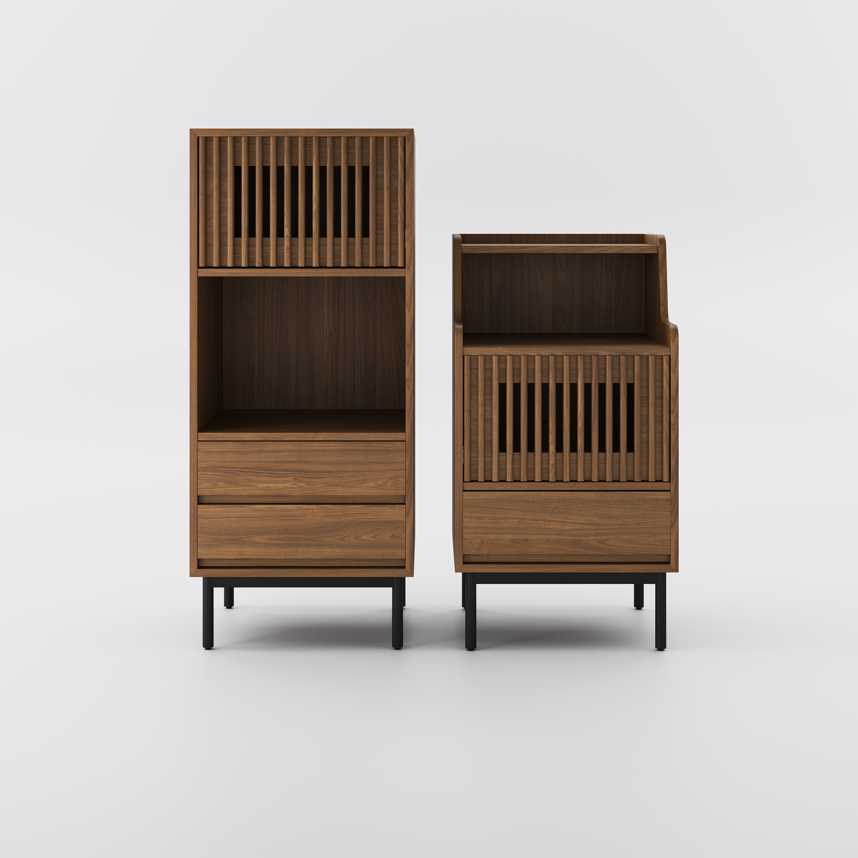 Mid-Century Modern Side Cabinet | Povison