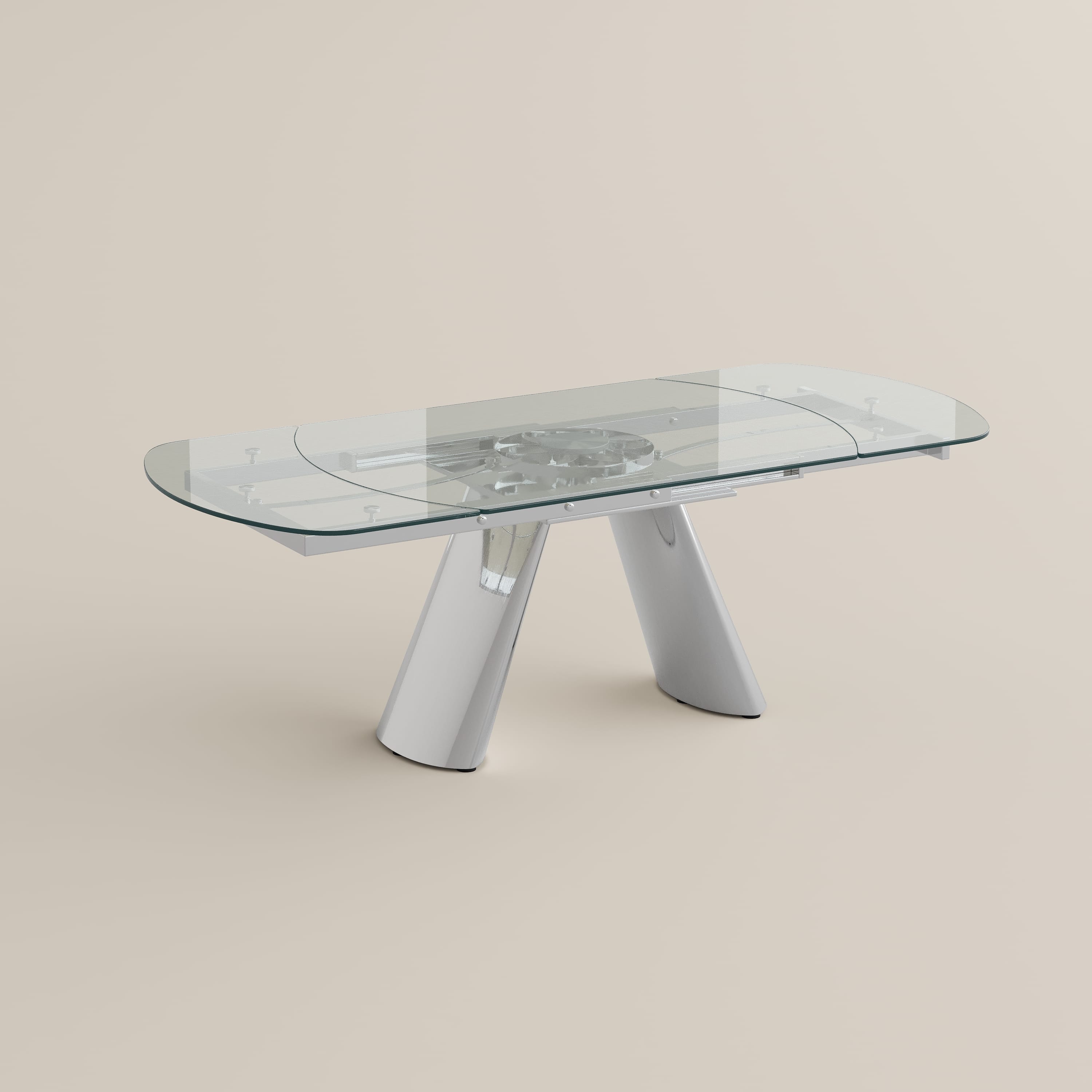 Modern Extendable Dining Set for 4-8 | Povison