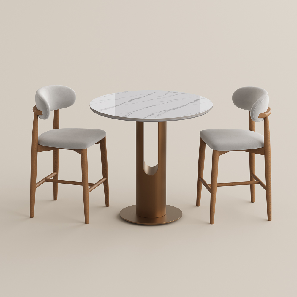 Modern Counter Height Dining Table Set for 2-4 | Povison