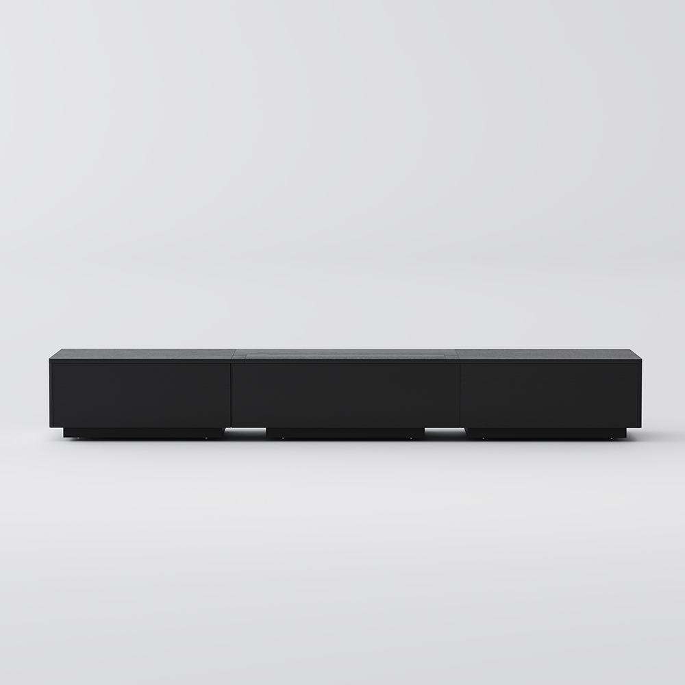 Modern Low Electric TV Stand with Ultra-short Throw Projector ...